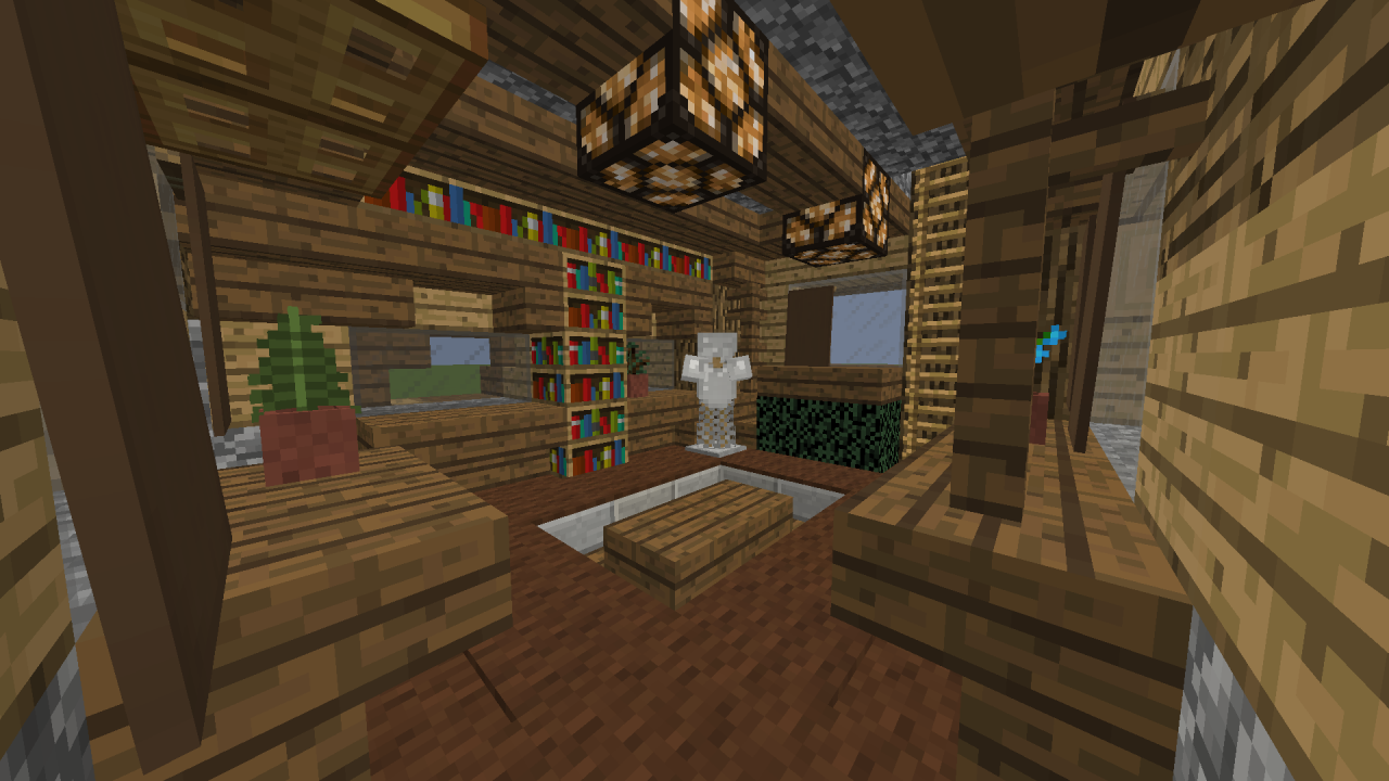 TRANSFORMED VILLAGE LIBRARY | Minecraft Transformations #1 Minecraft Map