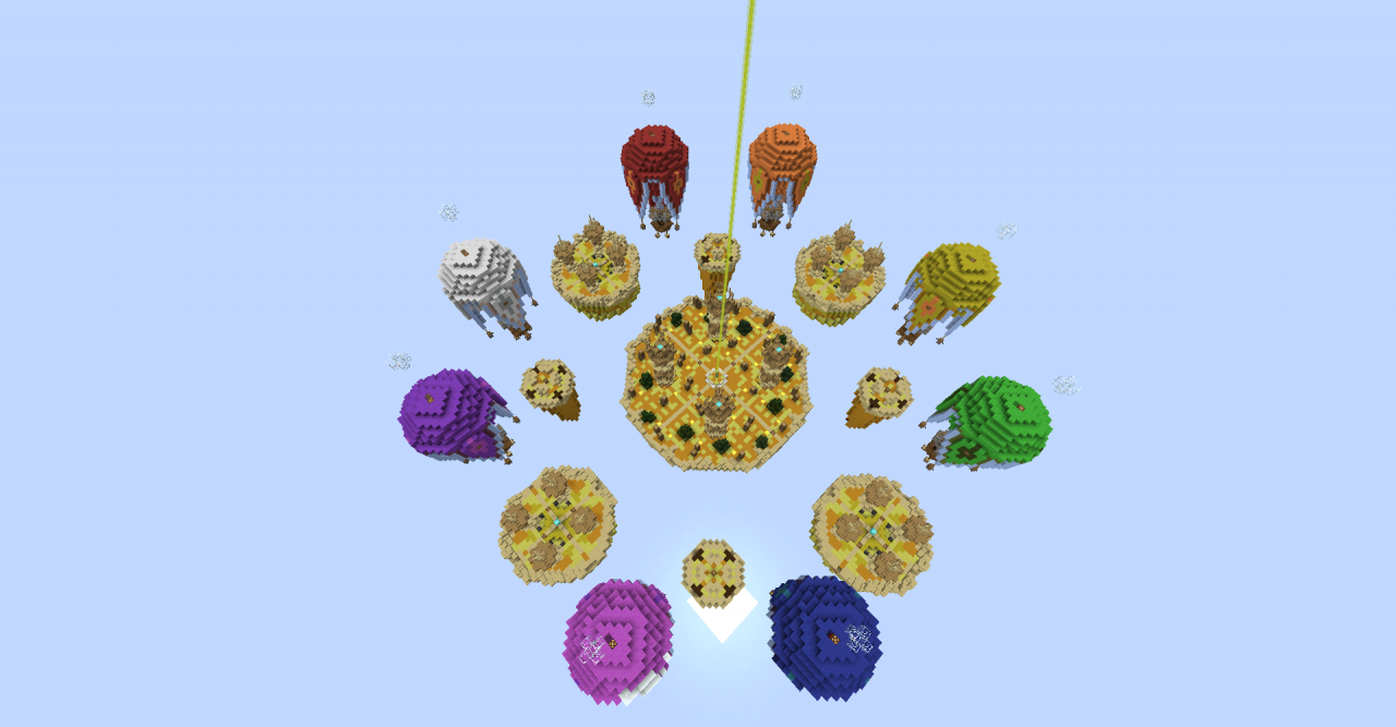 Minecraft SkyWars Map "Balloons" DOWNLOAD Minecraft Map