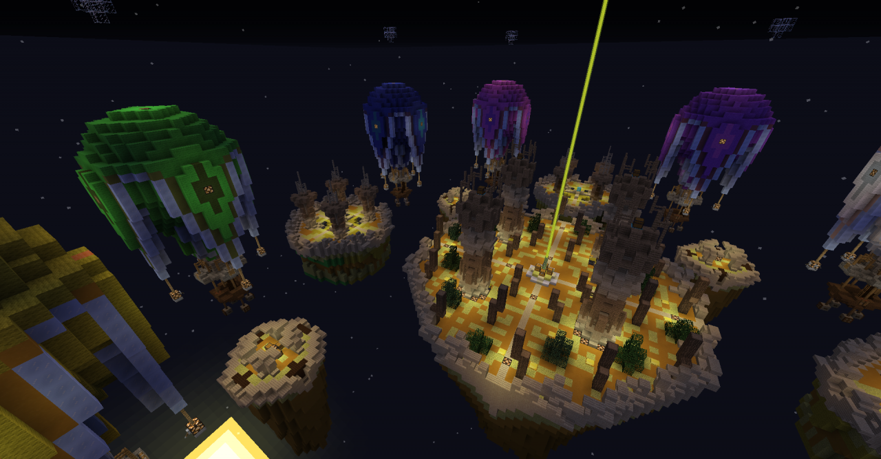 Minecraft SkyWars Map "Balloons" DOWNLOAD Minecraft Map