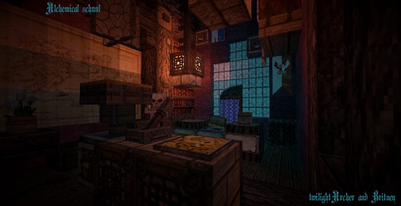 Alchemy Laboratory in Riverton Minecraft Map