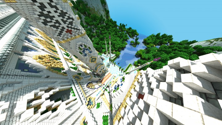 TheReawakens - The Elven Gate of Esyfehil Forest ~ Timelapse Minecraft ...