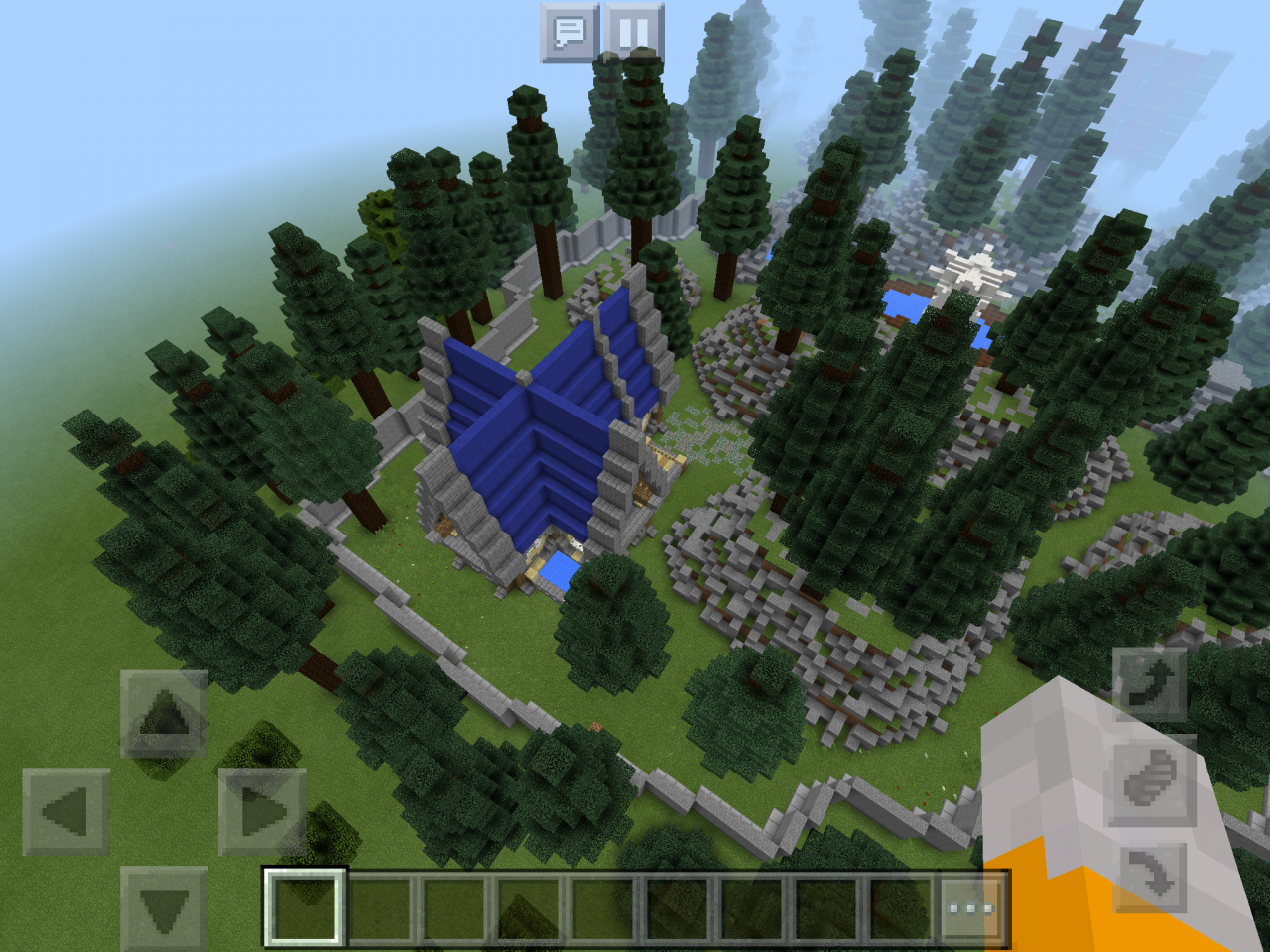 PVP Red Vs Blue battle Map Minecraft Map