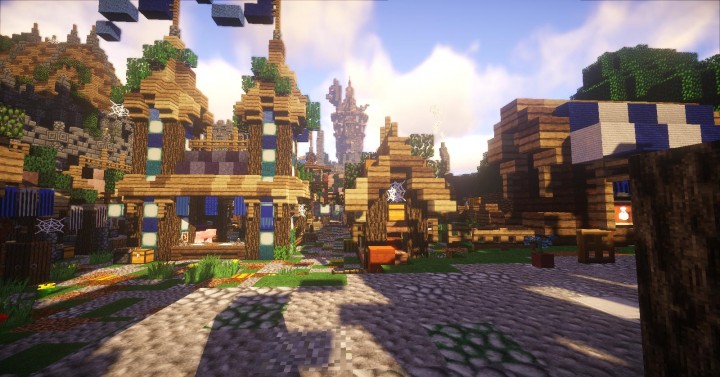 City fair in Riverton Minecraft Map