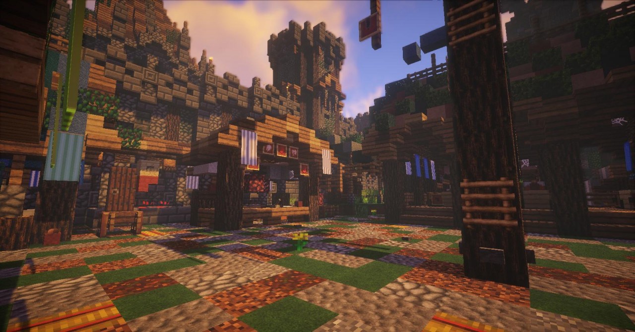 City fair in Riverton Minecraft Map