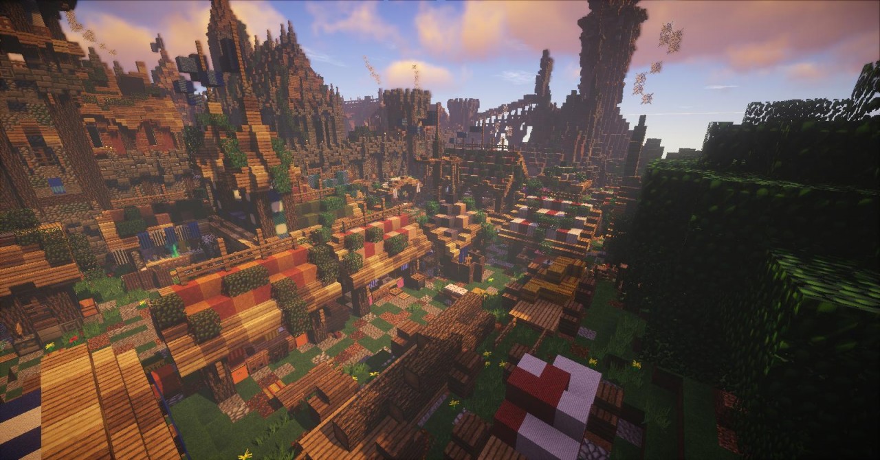 City fair in Riverton Minecraft Map