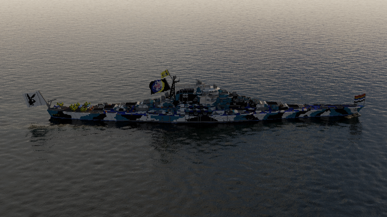 battleship shuri(inside implementated VER) Minecraft Map