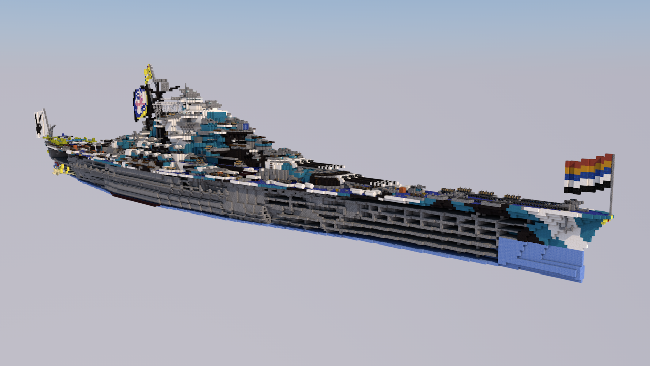 battleship shuri(inside implementated VER) Minecraft Map
