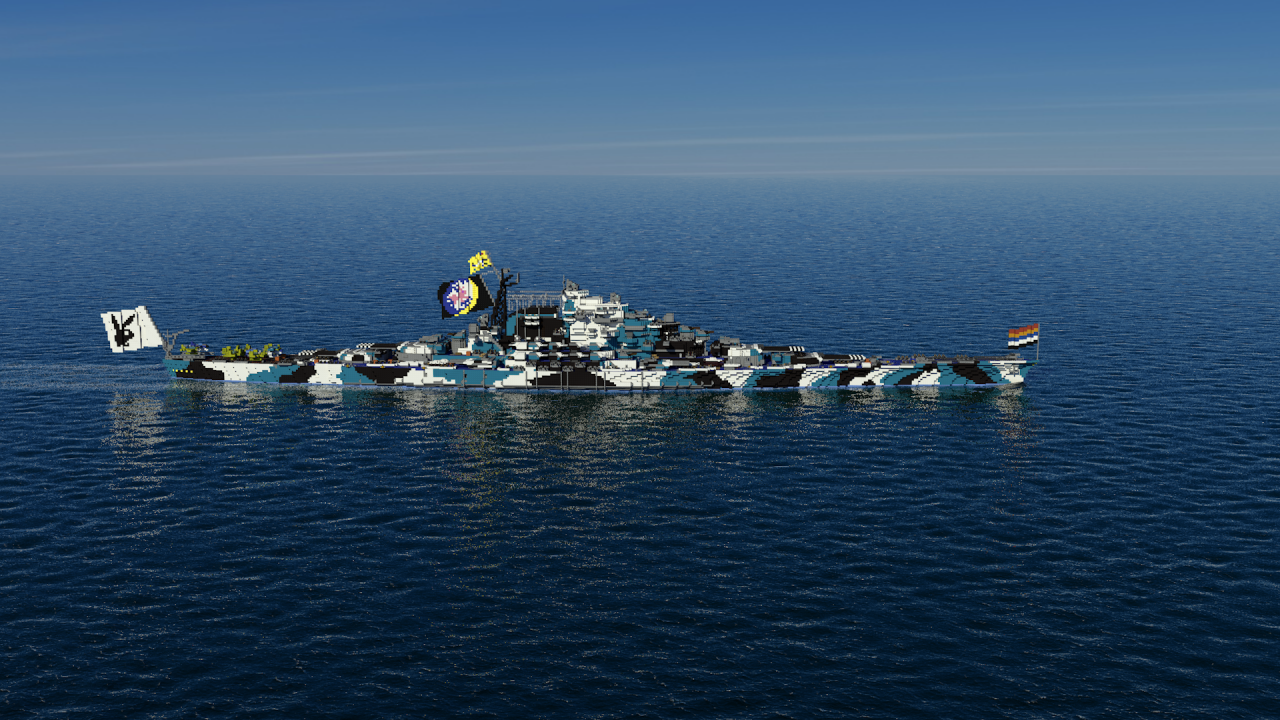 battleship shuri(inside implementated VER) Minecraft Map