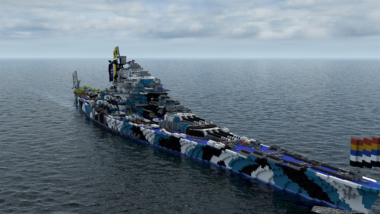 battleship shuri(inside implementated VER) Minecraft Map