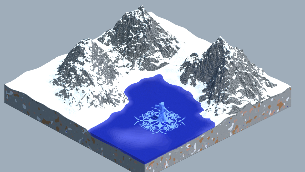 Ice Women Organic Minecraft Map