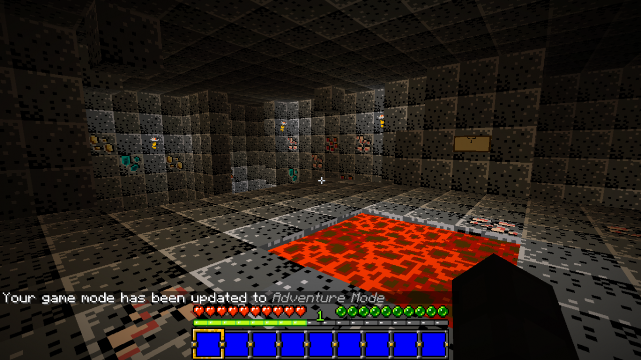 Find the button Minecraft Map