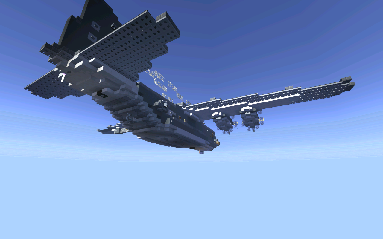 AC-130U Spooky II Gunship Minecraft Map