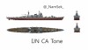 IJN CA Tone Minecraft Map