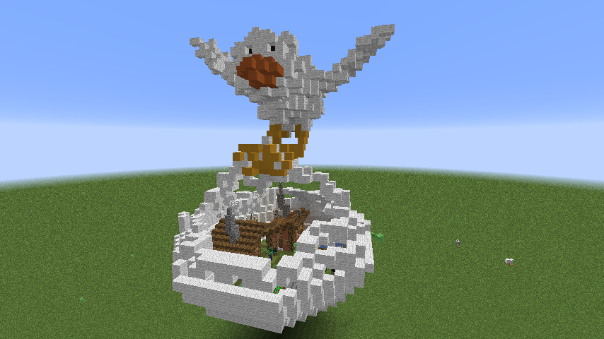 Stork Carrying Village Minecraft Map