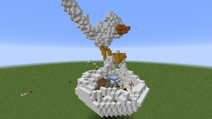 Stork Carrying Village Minecraft Map