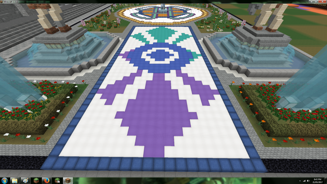 Town spawn Minecraft Map