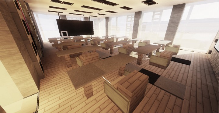 Modern School Minecraft Map