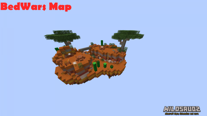 BedWars Canyon MAP+SCHEMATIC Minecraft Map