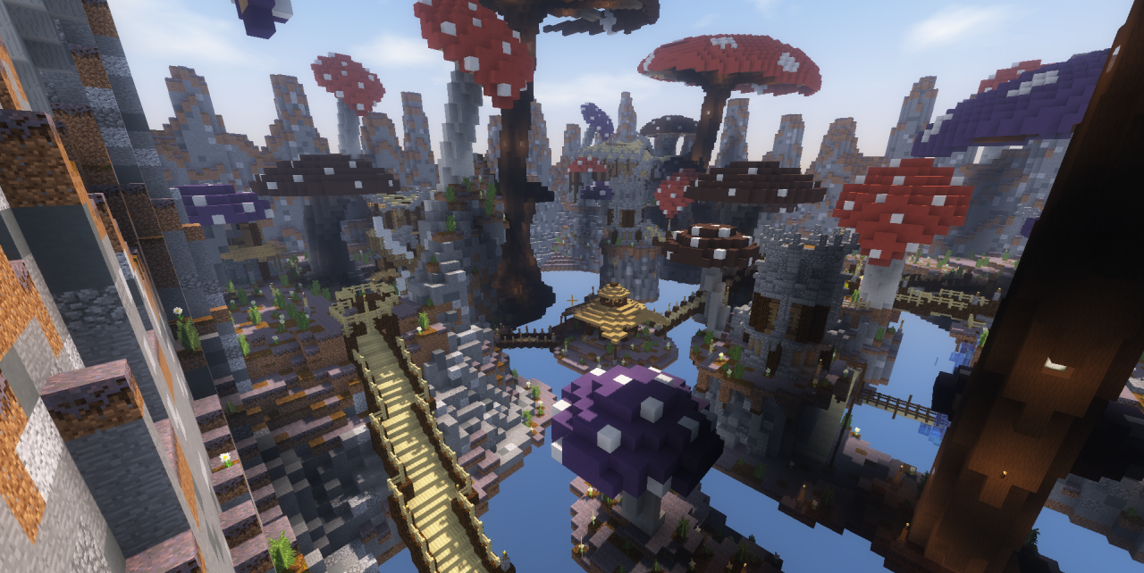 Murder Mystery map "Shrooms" Minecraft Map