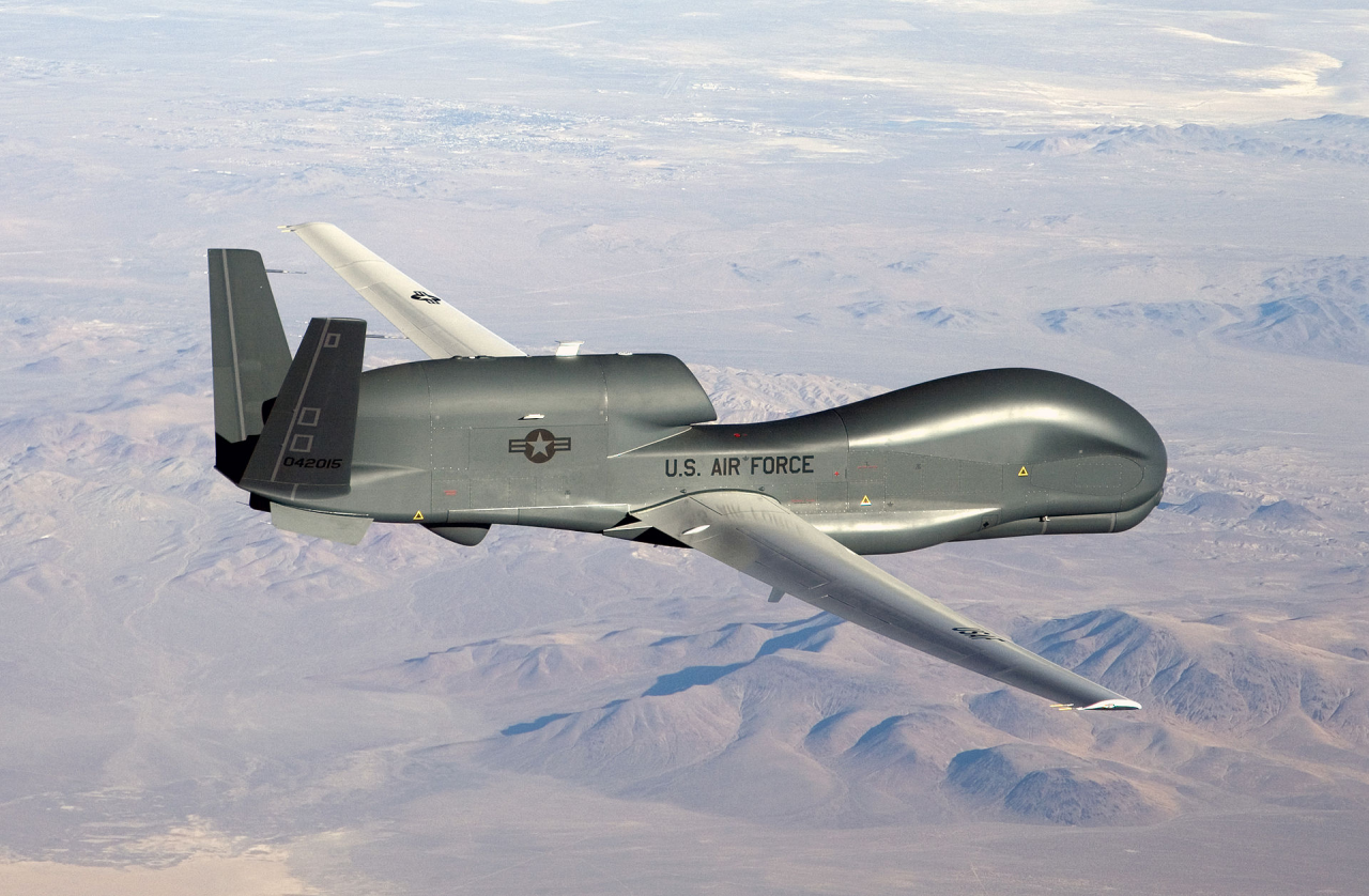 Northrop Grumman RQ-4 Global Hawk UAV Minecraft Map