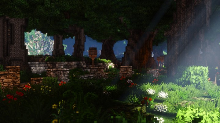 Legends of Valeros - Zone: Azure Forest Minecraft Map