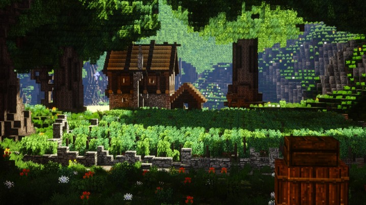Legends of Valeros - Zone: Azure Forest Minecraft Map