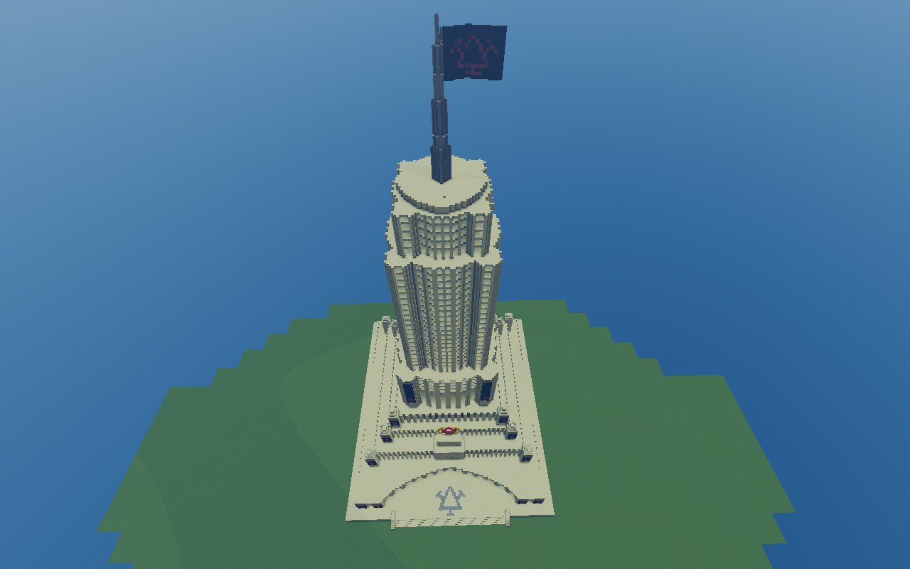The Delta Palace - Imperial Skyscraper Minecraft Map