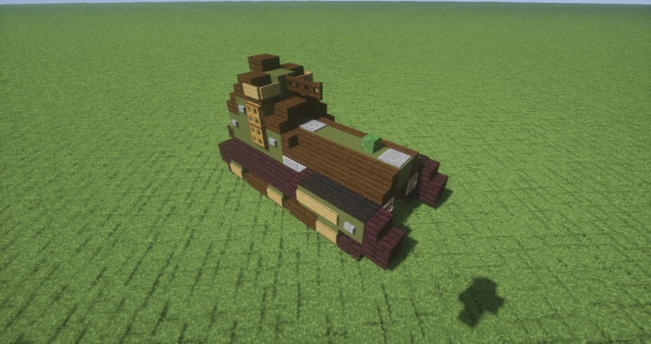 WW1/WW2 STRV FM/21-29 | Light Tank (Tutorial Minecraft Map