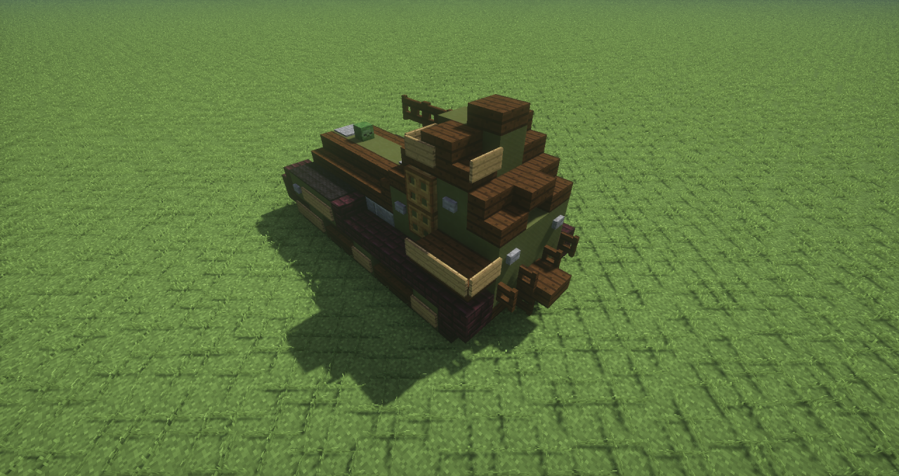 WW1/WW2 STRV FM/21-29 | Light Tank (Tutorial Minecraft Map