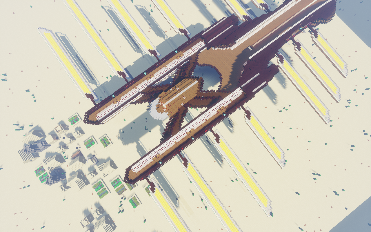 SOL Airship / Lightship (Valkyrian Warfare Mod 1.10.2) Minecraft Map