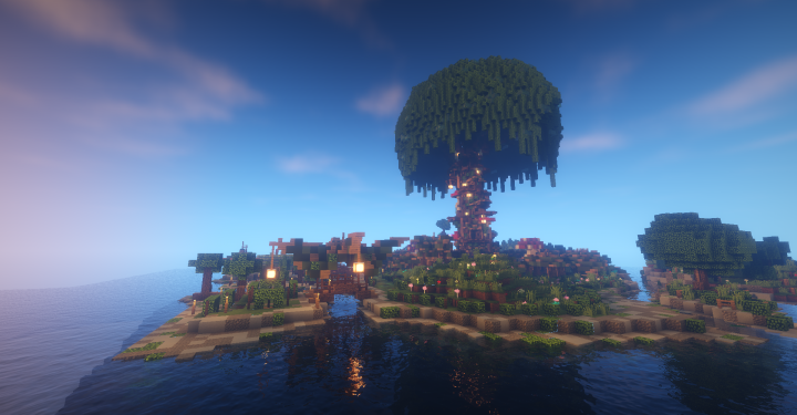 Giant Tree City Minecraft Map