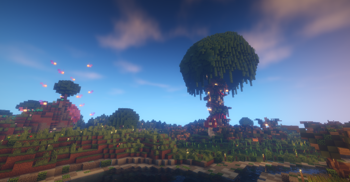 Giant Tree City Minecraft Map