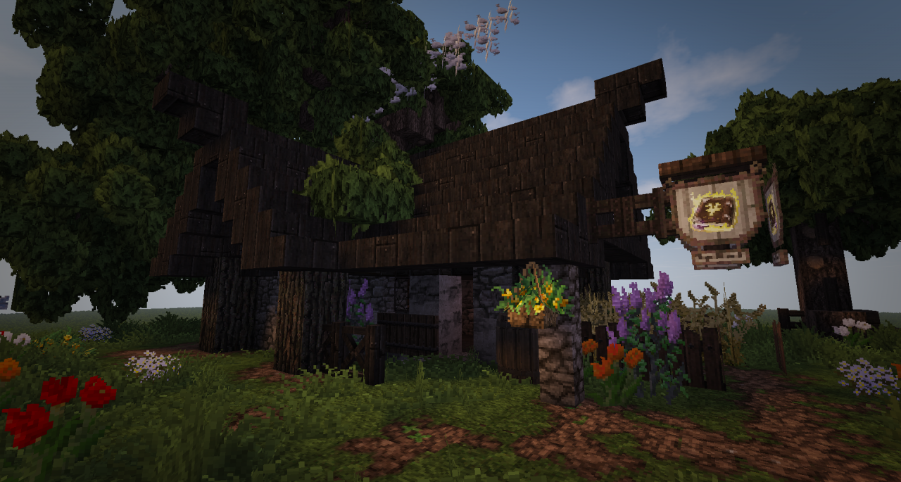 Medieval House - Enchanters Dwelling Minecraft Map