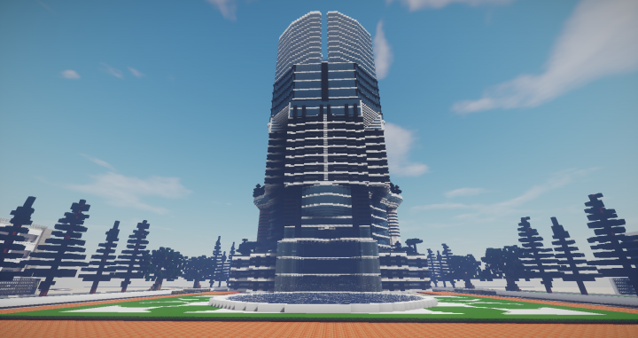 TX skyscraper Minecraft Map