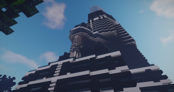 TX skyscraper Minecraft Map