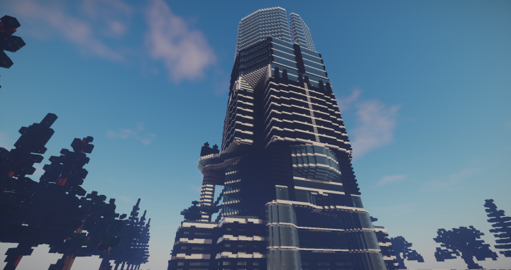 TX skyscraper Minecraft Map