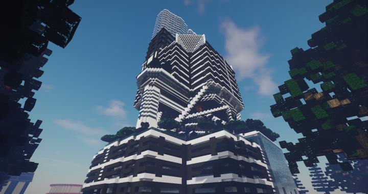 TX skyscraper Minecraft Map