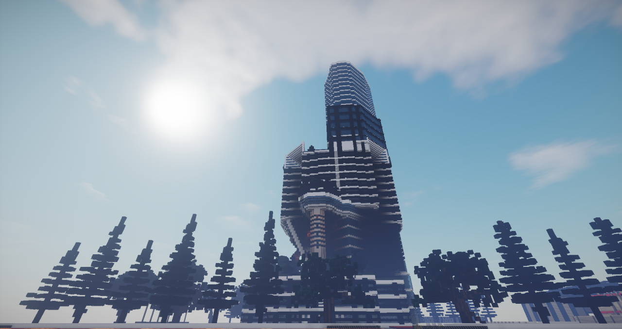 TX skyscraper Minecraft Map
