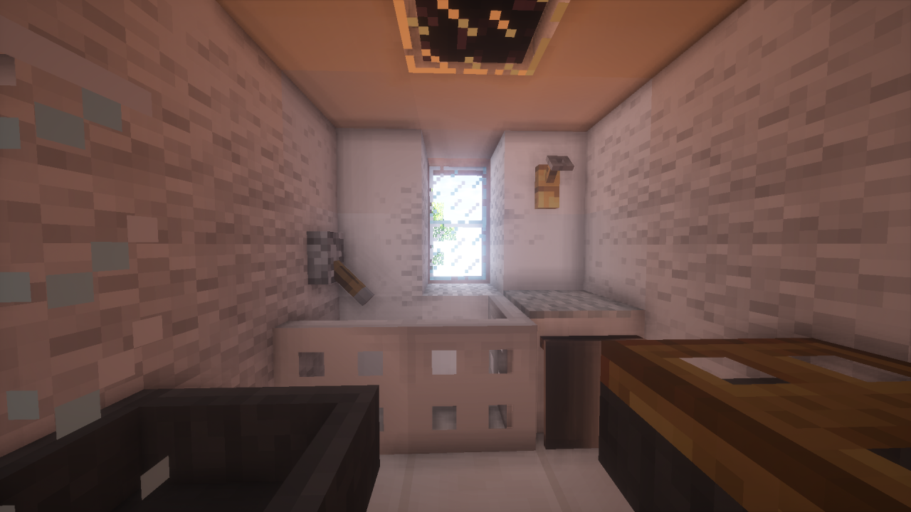 Old East German Apartment Building Minecraft Map