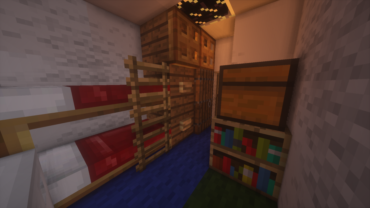 Old East German Apartment Building Minecraft Map