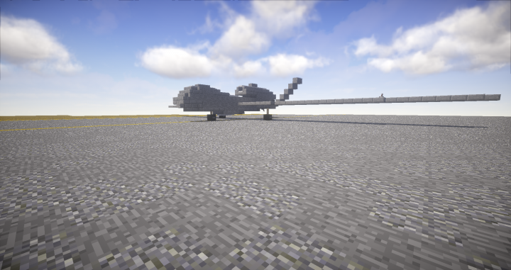 Northrop Grumman RQ-4 Global Hawk UAV Minecraft Map