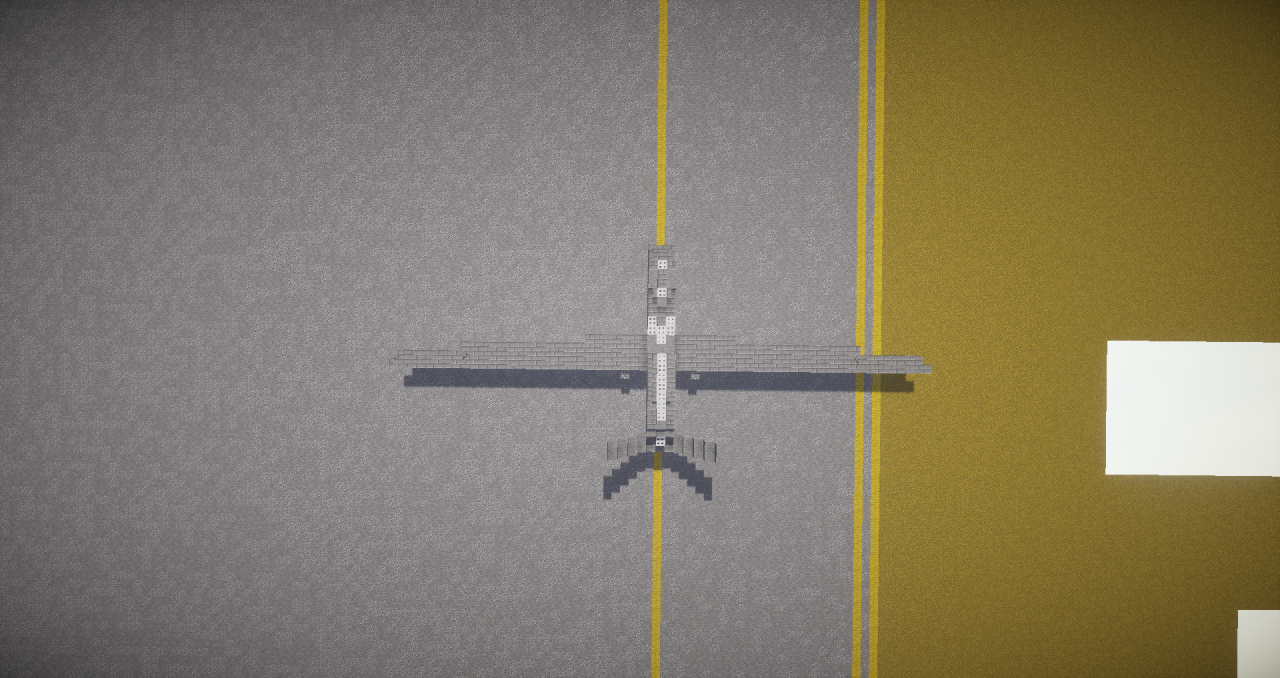 Northrop Grumman RQ-4 Global Hawk UAV Minecraft Map