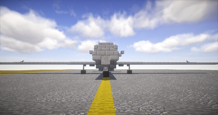 Northrop Grumman RQ-4 Global Hawk UAV Minecraft Map