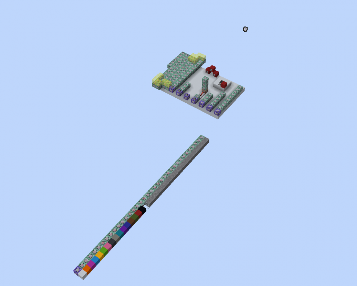 Pixel art builder Minecraft Map