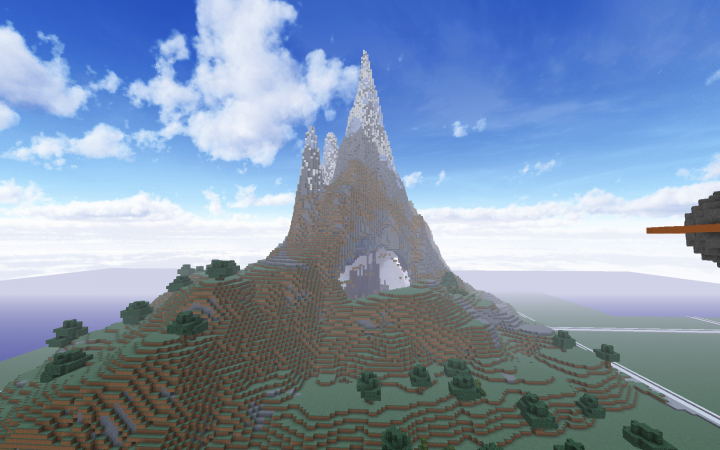 Literally just a mountain. Minecraft Map