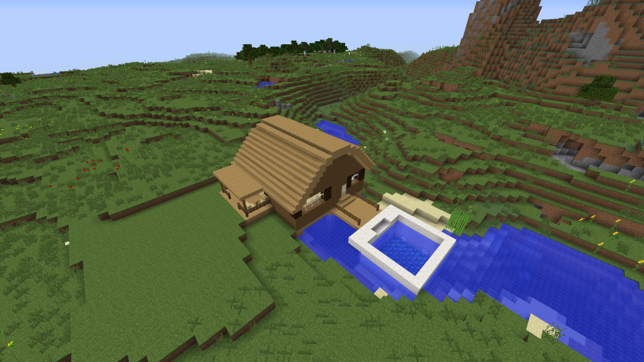 House on the Countryside Minecraft Map