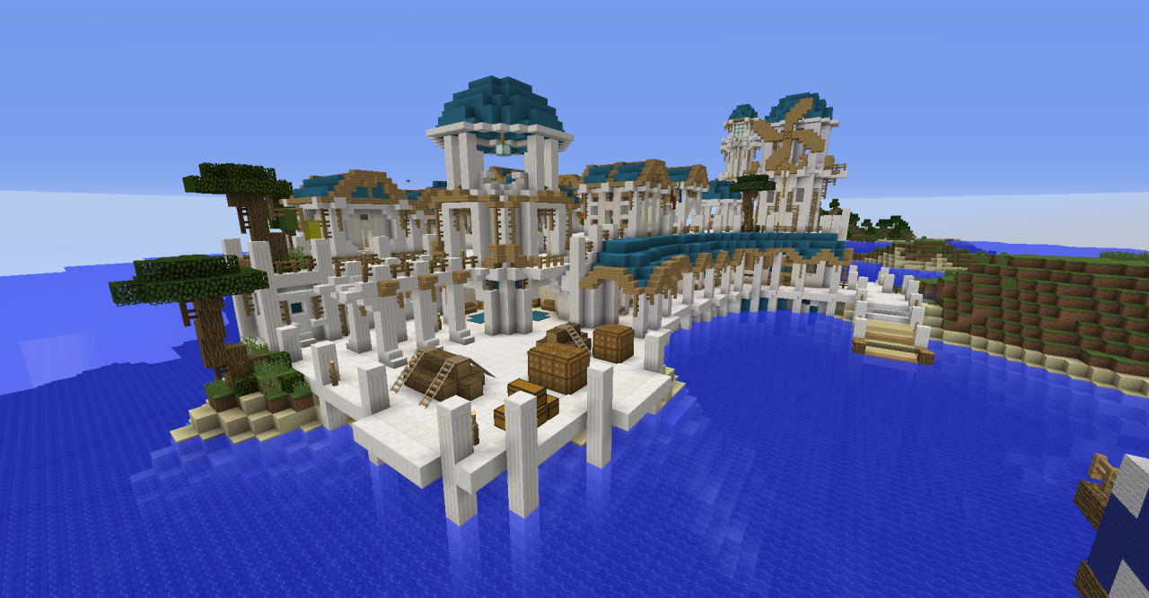 [WIP] Eos, Greek City Minecraft Map