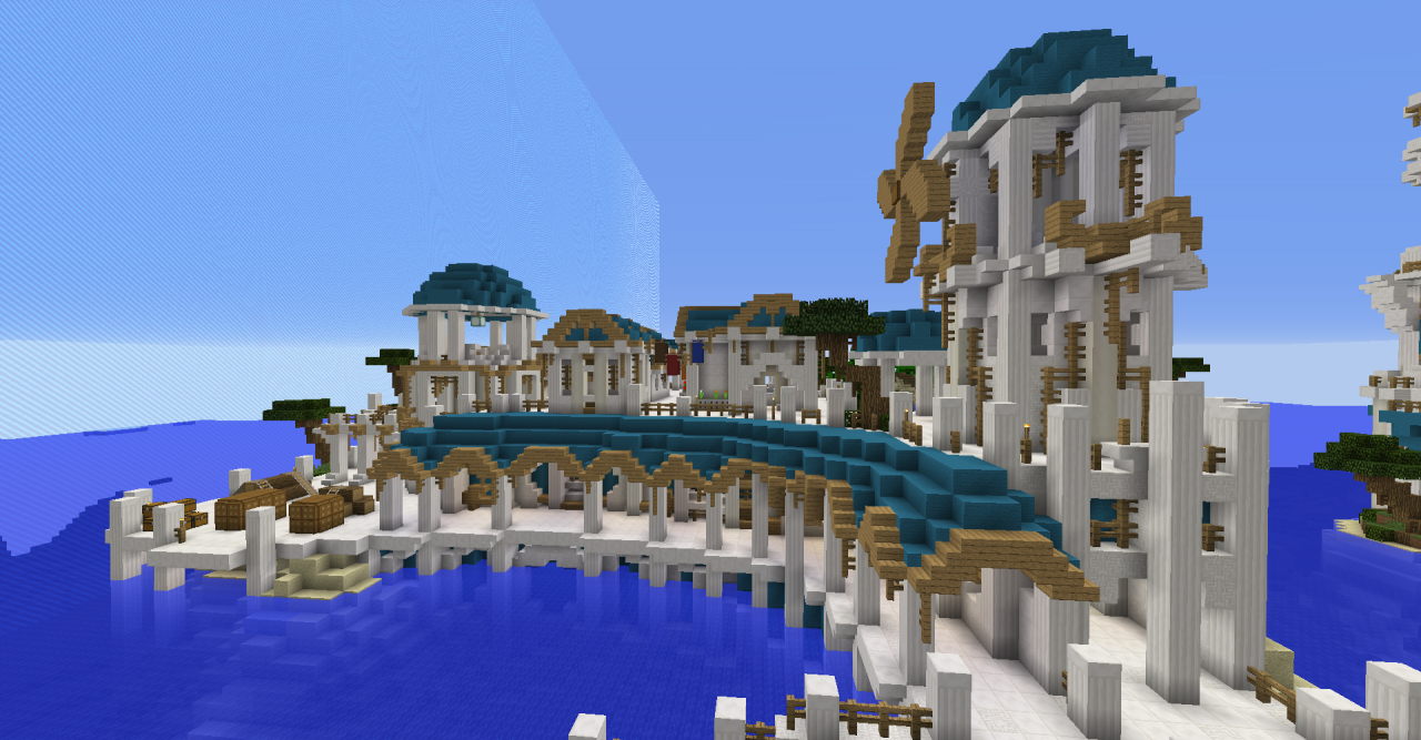 [WIP] Eos, Greek City Minecraft Map