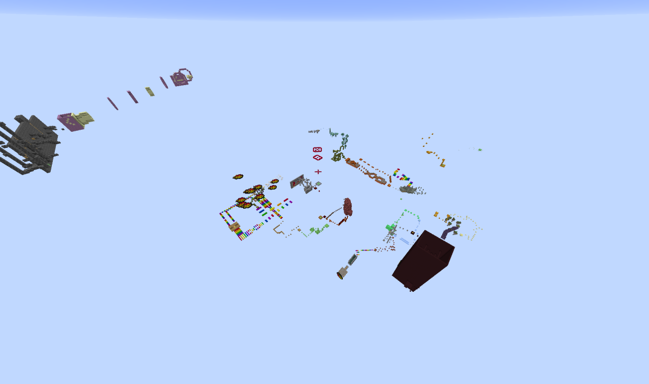 Chaos Levels Parkour Map Minecraft Map