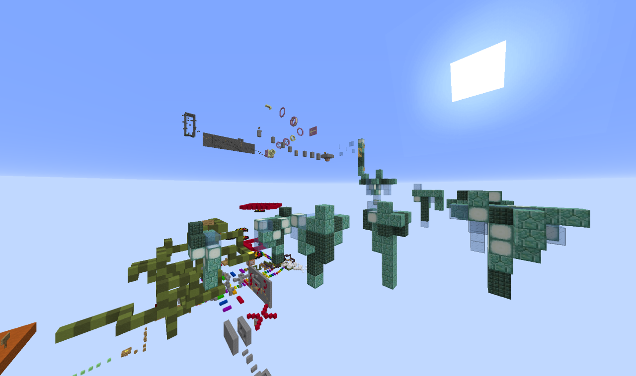 Chaos Levels Parkour Map Minecraft Map